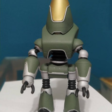 3D Printable Fallout 4 - Protectron Action Figure by Daniel Lilygreen