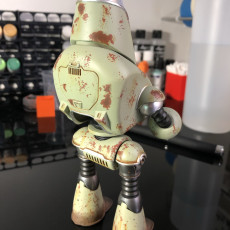3D Printable Fallout 4 - Protectron Action Figure by Daniel Lilygreen