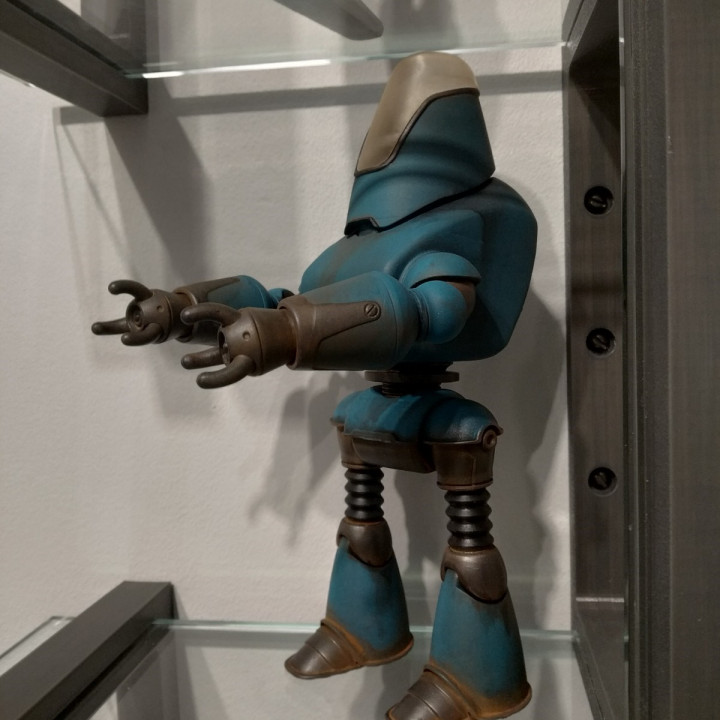 3D Print of Fallout 4 - Protectron Action Figure by ianschafer