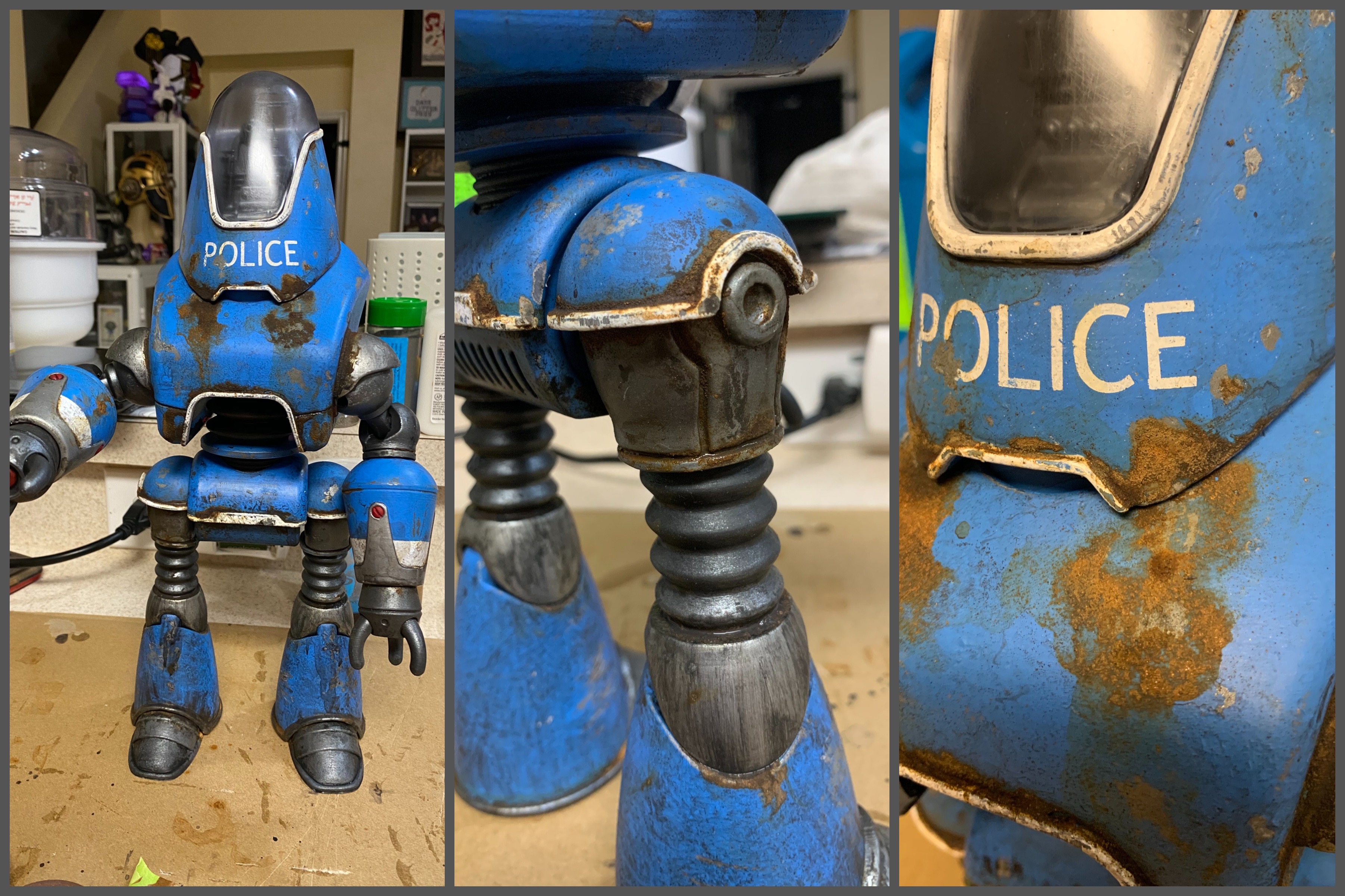 3D Print of Fallout 4 - Protectron Action Figure by nathancarter