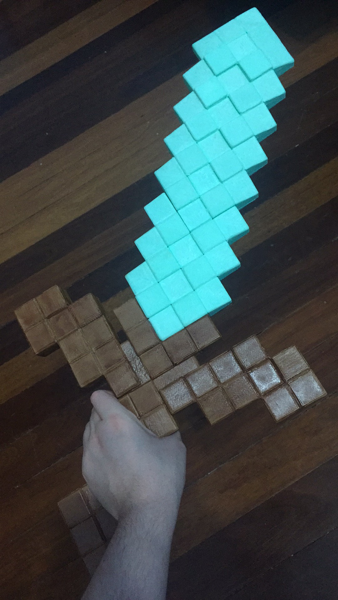 3D Printable Minecraft Sword by Mischief Company