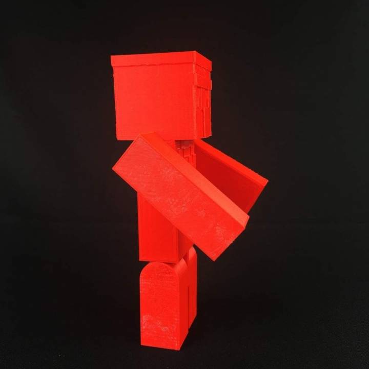 3D Printable Custom Minecraft Character Nunan by Simone Fontana