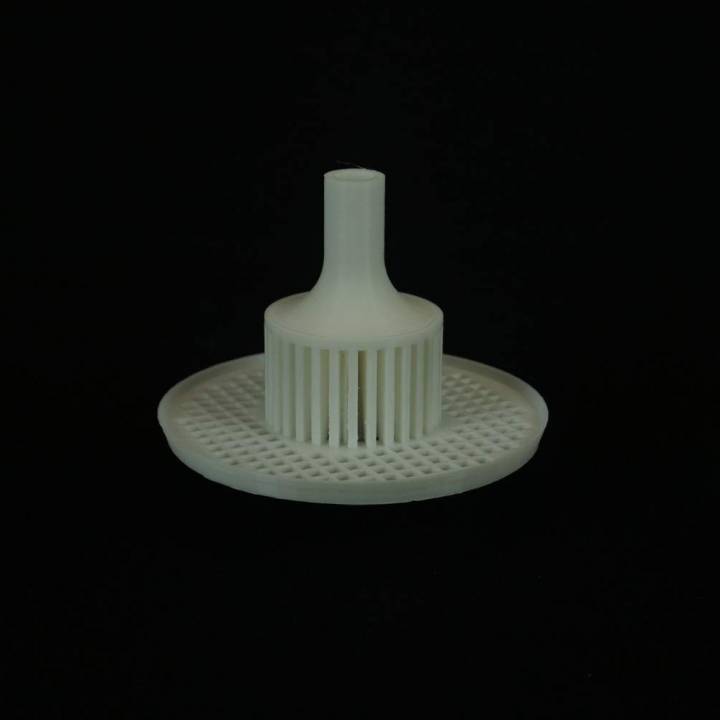 3D Printable Non-clogging Sink Strainer by Wen Yang Lee