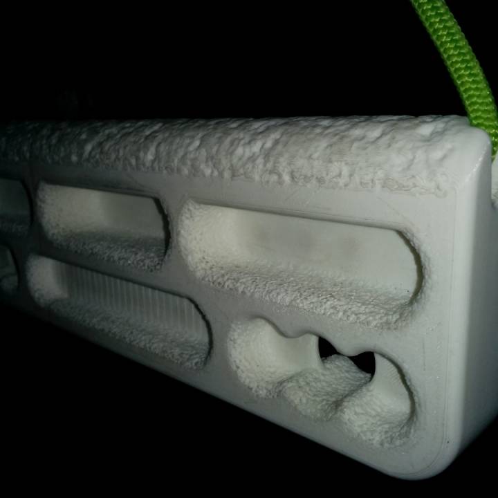 3D Printable Ape Board - Rock Climbing Training Board by Matt Kirkland