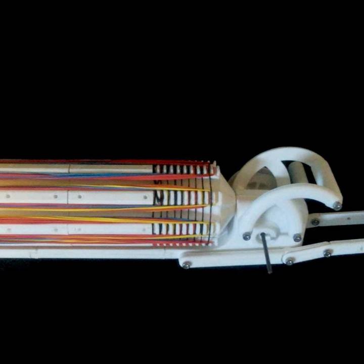 3D Printable Rubberband Mini Gun by xander brown