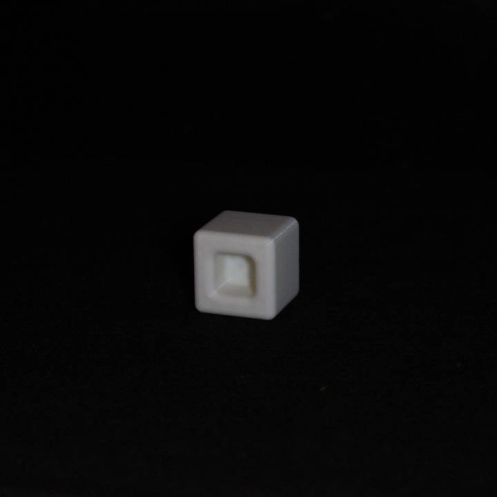 3D Printable Size Cube by Zach Van