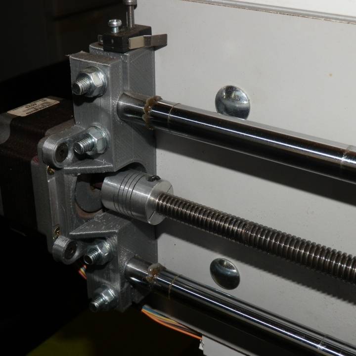 3D Printable CNC axis by alexandru flueras