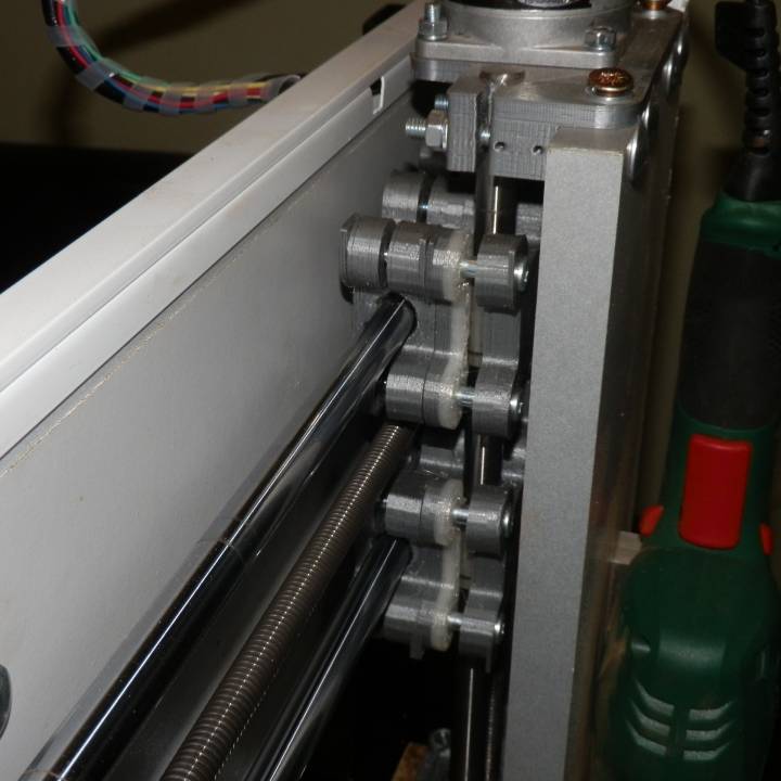 3D Printable CNC axis by alexandru flueras