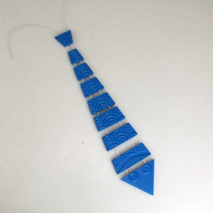 3D Printable FISH TIE! by Ricardo Salomao