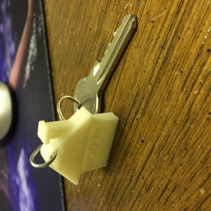 3D Printable MINI house keychain by Tomislav