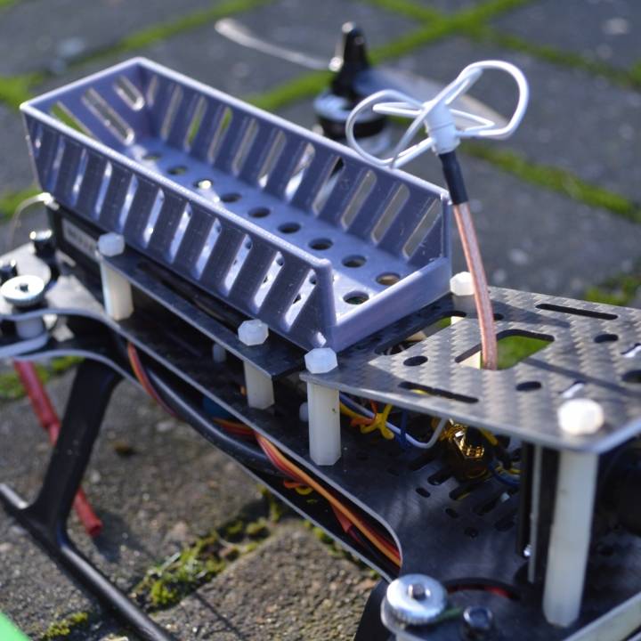 3D Printable 2200mAh Lipo Battery Holder by Rikesh Dhirajlal