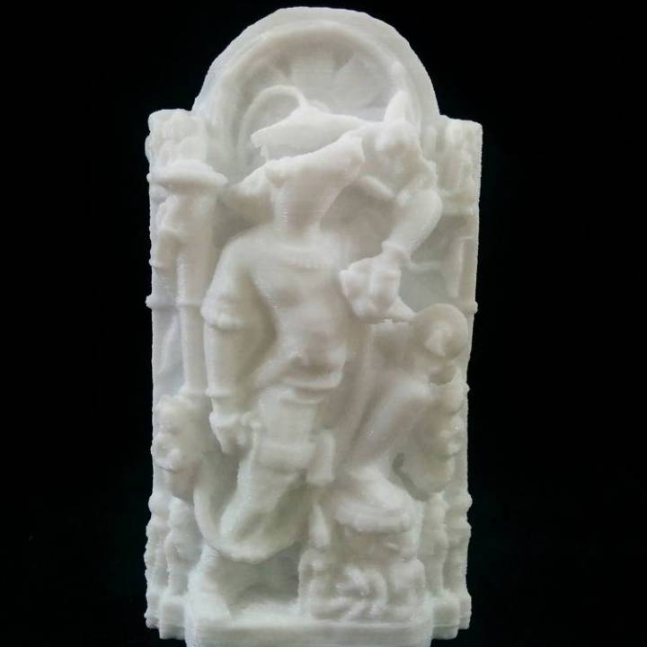 3D Printable Vishnu in the form of a boar at The Asian Art Museum, San ...
