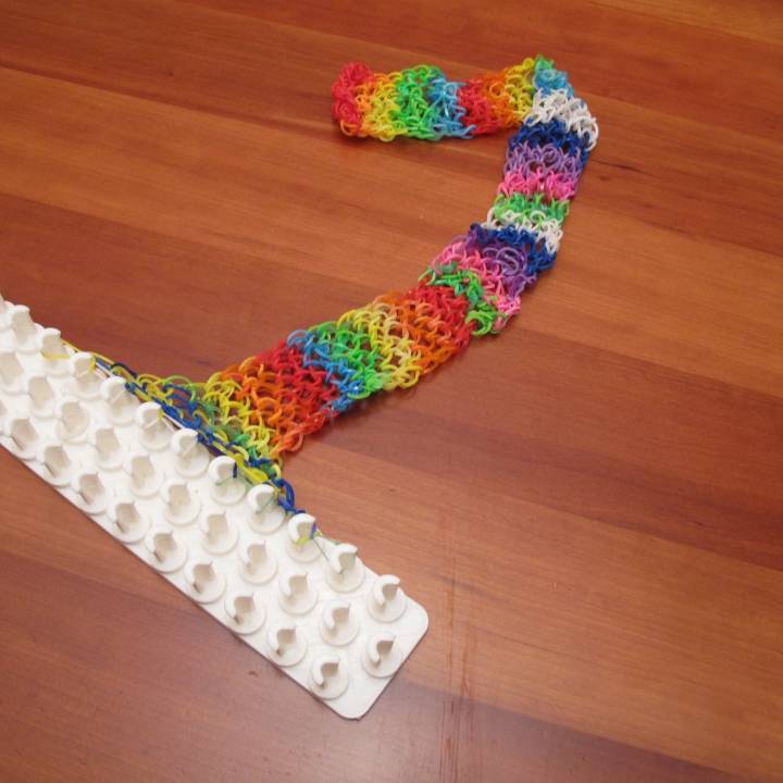 3D Printable Loom base 3 x 12 by Marco