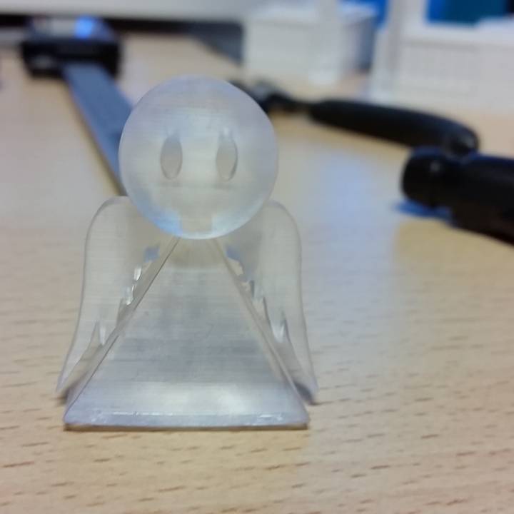 3D Printable An angel shaped pendant by Gabriele Binato