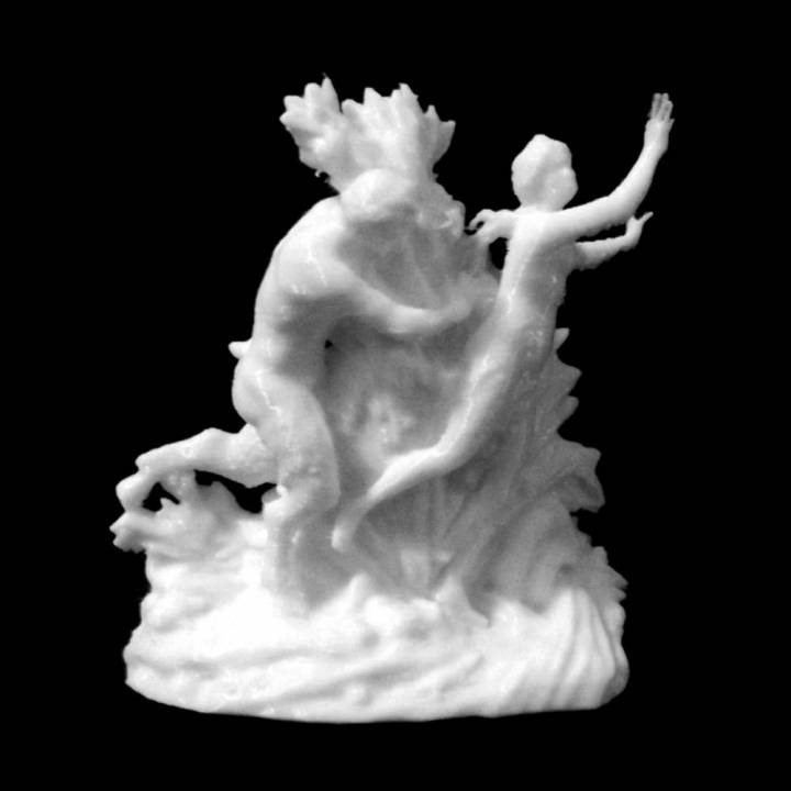 3D Printable Pan Pursuing Syrinx at The Fine Arts Museum in Brussels ...