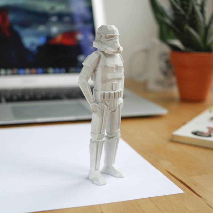 3D Printable Low-Poly Toy by Agustín Arroyo