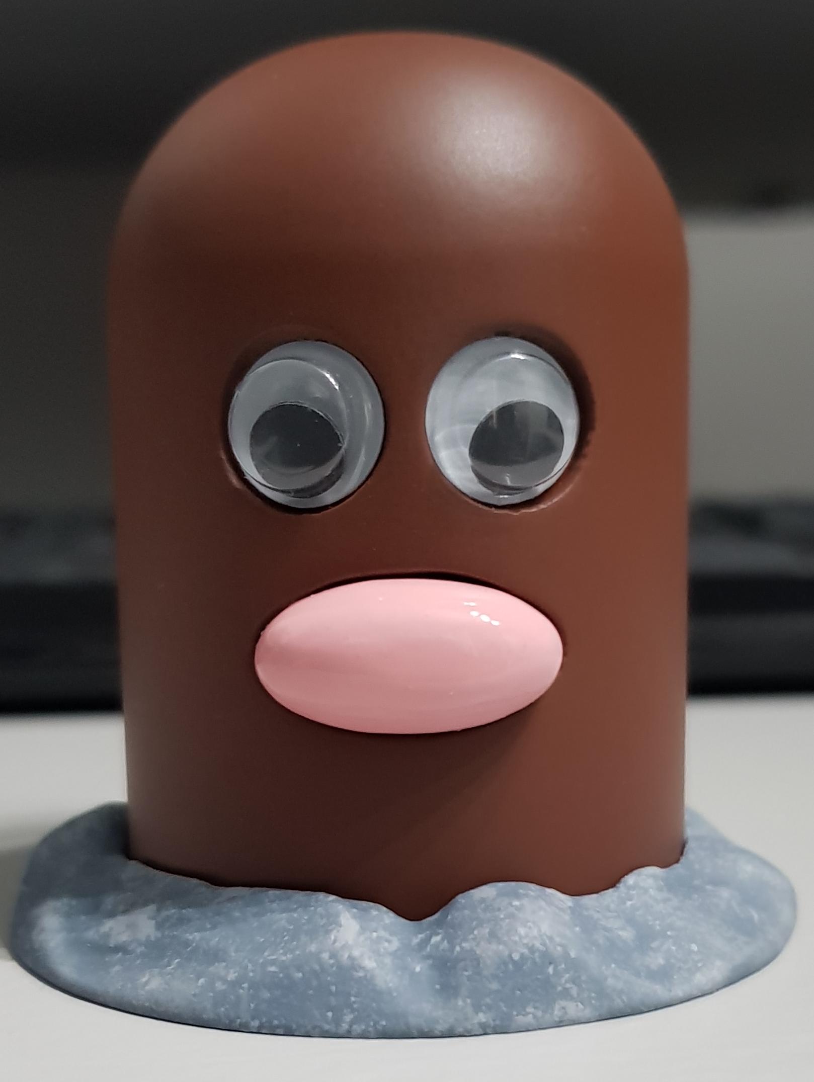 3D Printable Diglett by Simone Fontana