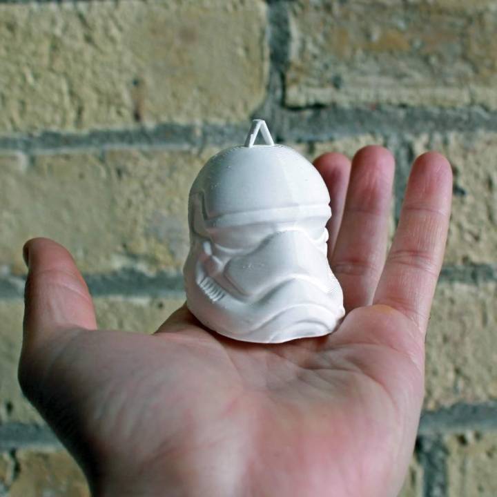 3D Printable Stormtrooper Christmas Tree Ornament! by Ricardo Salomao