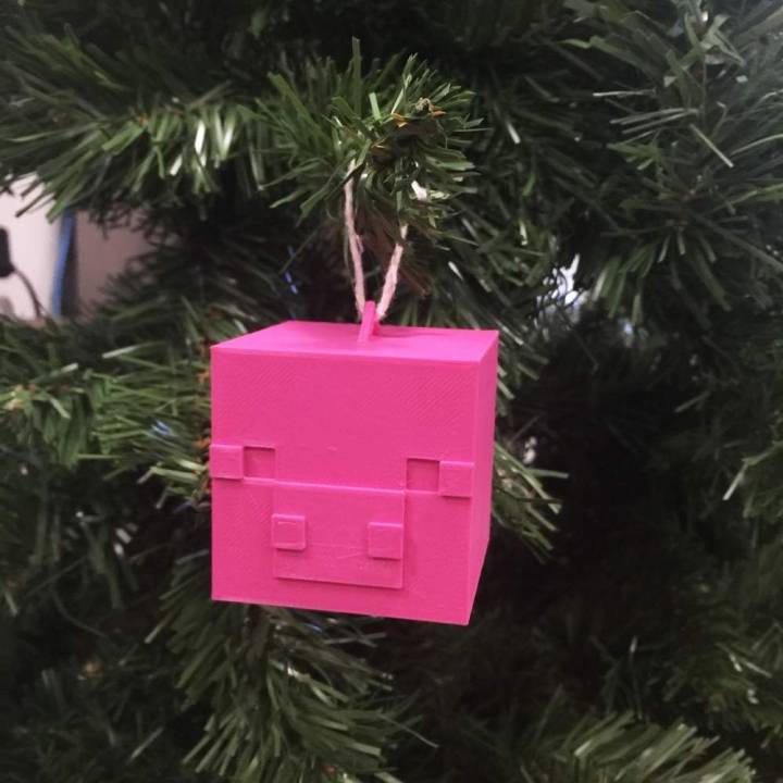 3D Printable Pig Minecraft by Simone Fontana