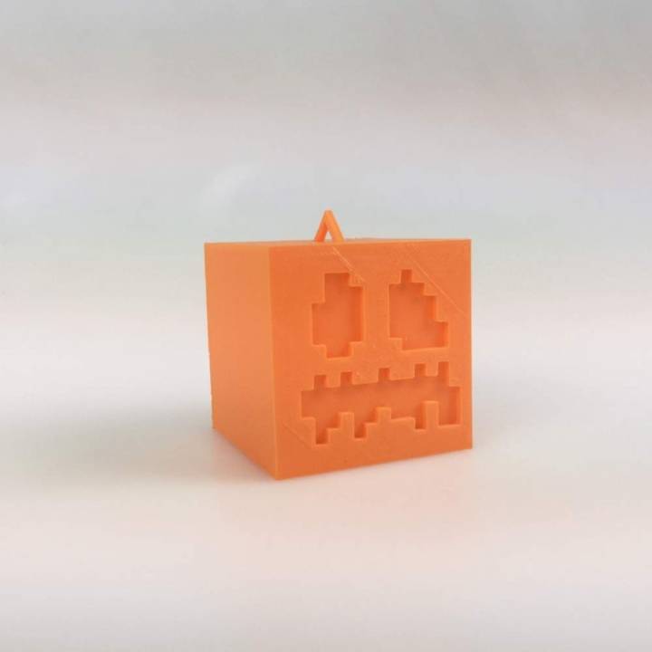 3D Printable Pumpkin Christmas Decoration by Simone Fontana