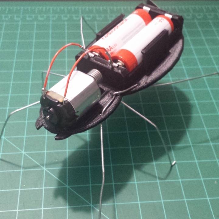 3D Printable Bug Bot 2 by Favio Ramirez