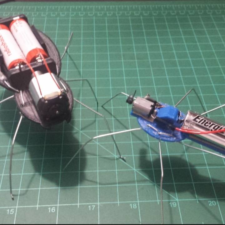 3D Printable Bug Bot 2 by Favio Ramirez