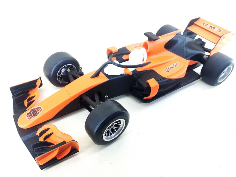3D Printable OpenRC 1:10 Formula 1 car by Daniel Norée