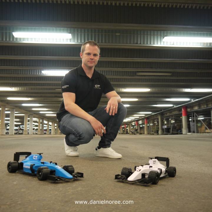 3D Printable OpenRC 1:10 Formula 1 car by Daniel Norée