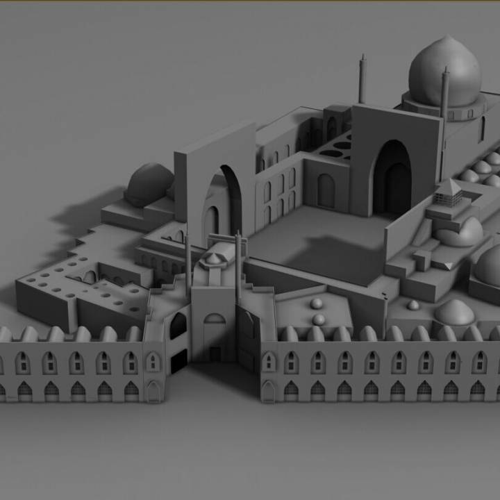 3D Printable castle by Cindy Yi