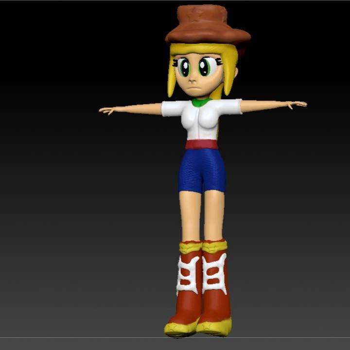 3D Printable AppleJack by Marco Romano