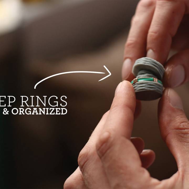 3D Printable Traveling Ring Holder by 3D BROOKLYN