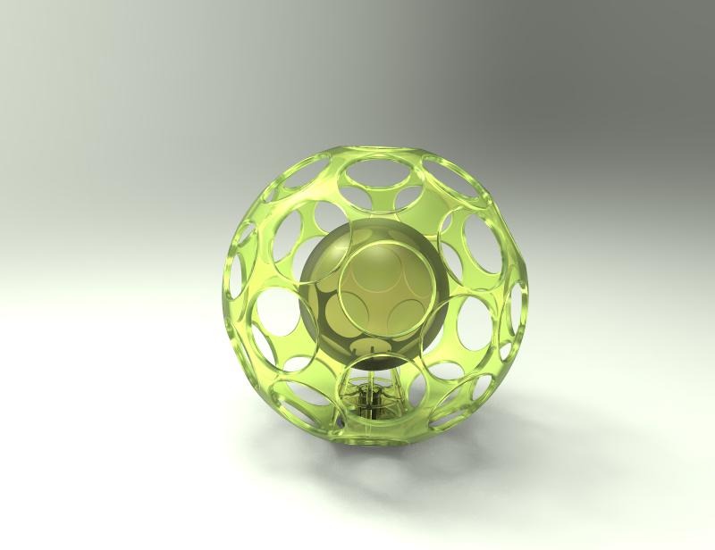 3D Printable Double balls by 陈潜龙