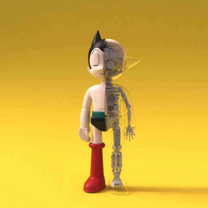 3D Printable Astro Boy by 欧阳