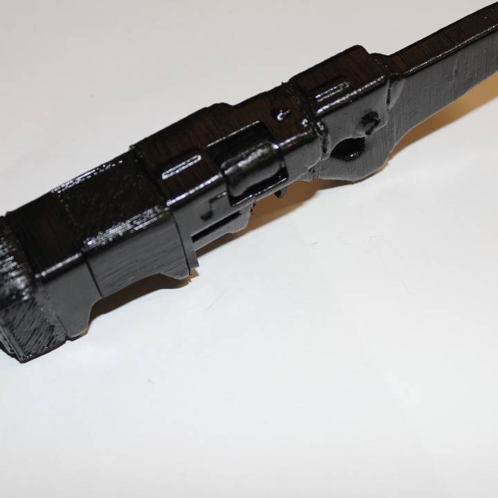 3D Printable Institute Laser Rifle from Fallout 4 by Maximilian N
