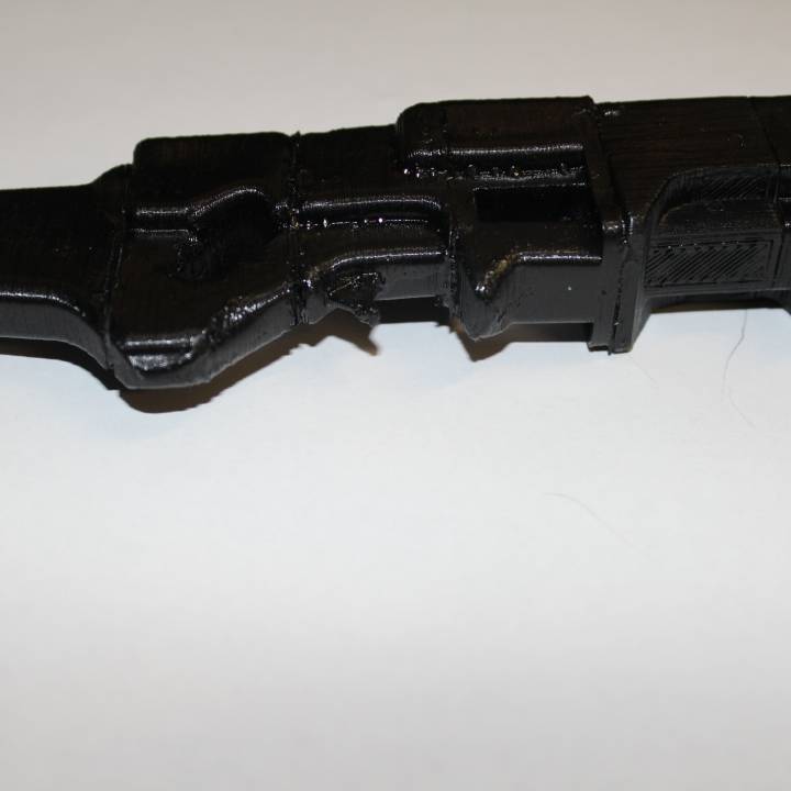 3D Printable Institute Laser Rifle from Fallout 4 by Maximilian N