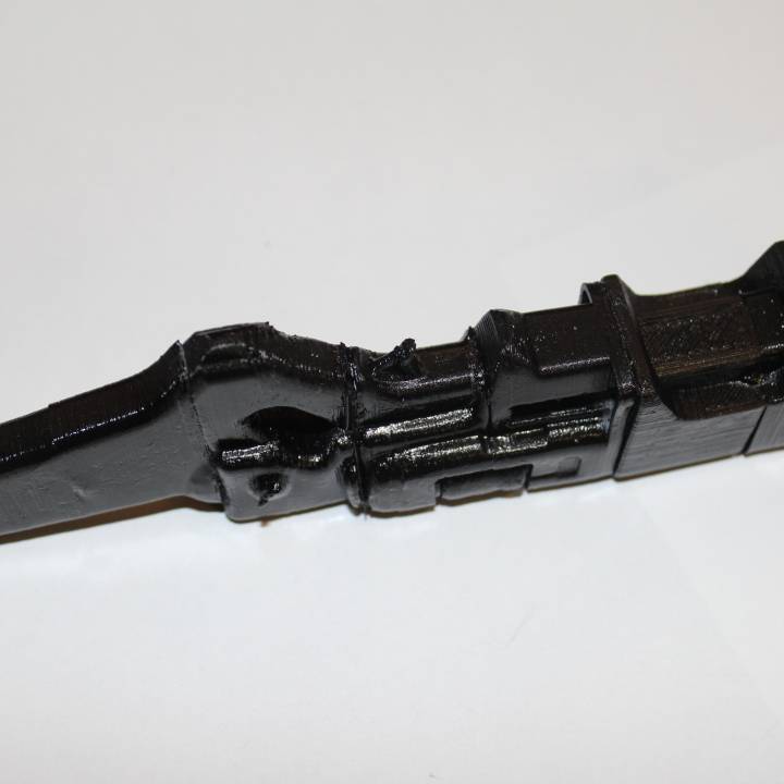 3D Printable Institute Laser Rifle from Fallout 4 by Maximilian N