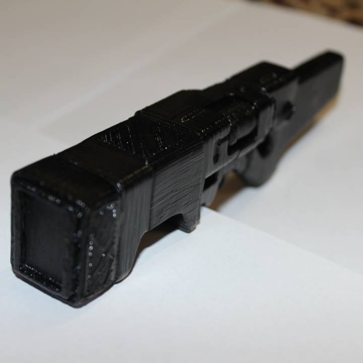 3D Printable Institute Laser Rifle from Fallout 4 by Maximilian N
