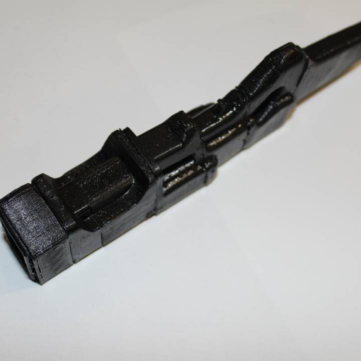 3D Printable Institute Laser Rifle from Fallout 4 by Maximilian N