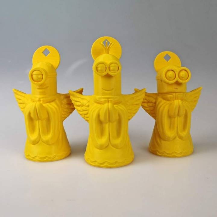 3D Printable MINION STUART ANGEL! by Ricardo Salomao