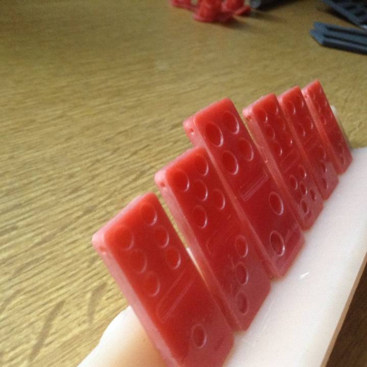 3D Printable Domino Necklace by Adithya