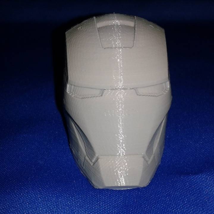 3D Printable 钢铁侠 - iron man head by 小小杰克