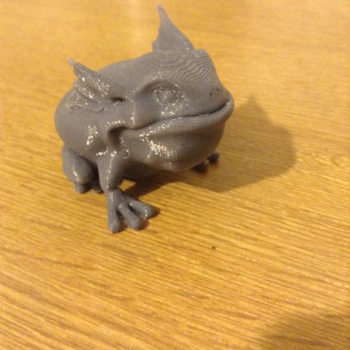 3D Printable Frog Beast by hanqilong
