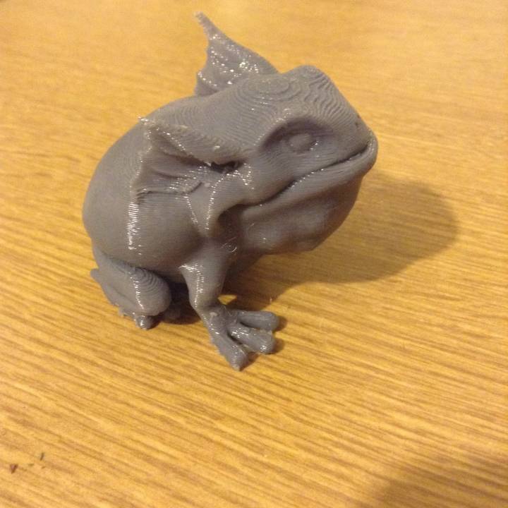 3D Printable Frog Beast by hanqilong