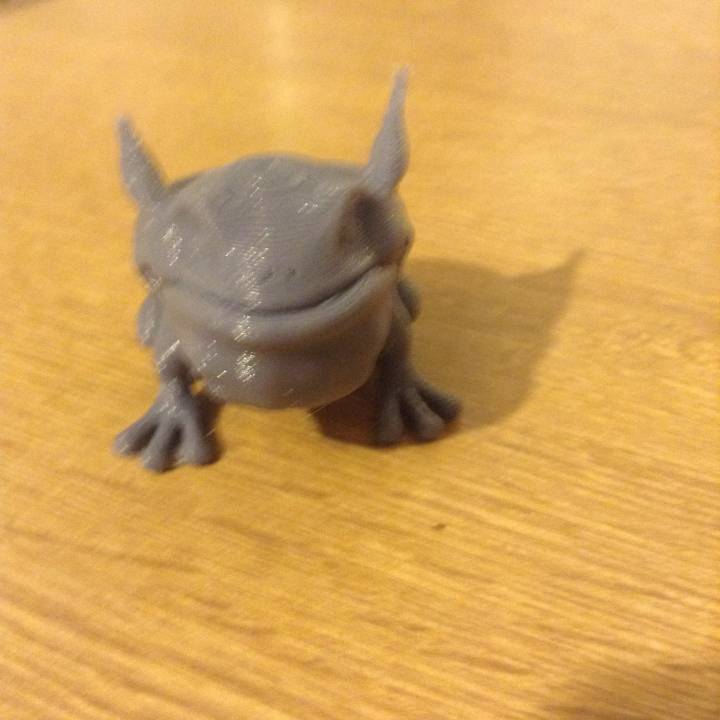 3D Printable Frog Beast by hanqilong