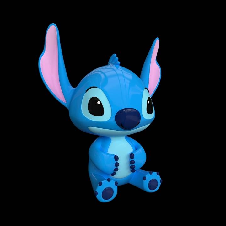3D Printable 史迪仔 - Stitch by zy