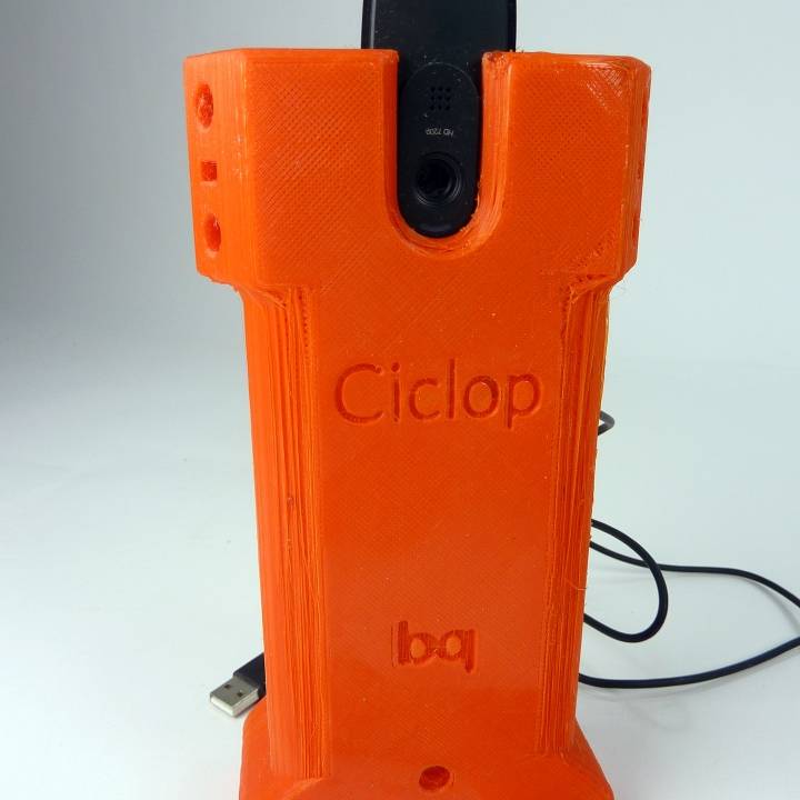 3D Printable Ciclop 3D Scanner by BQ 3D