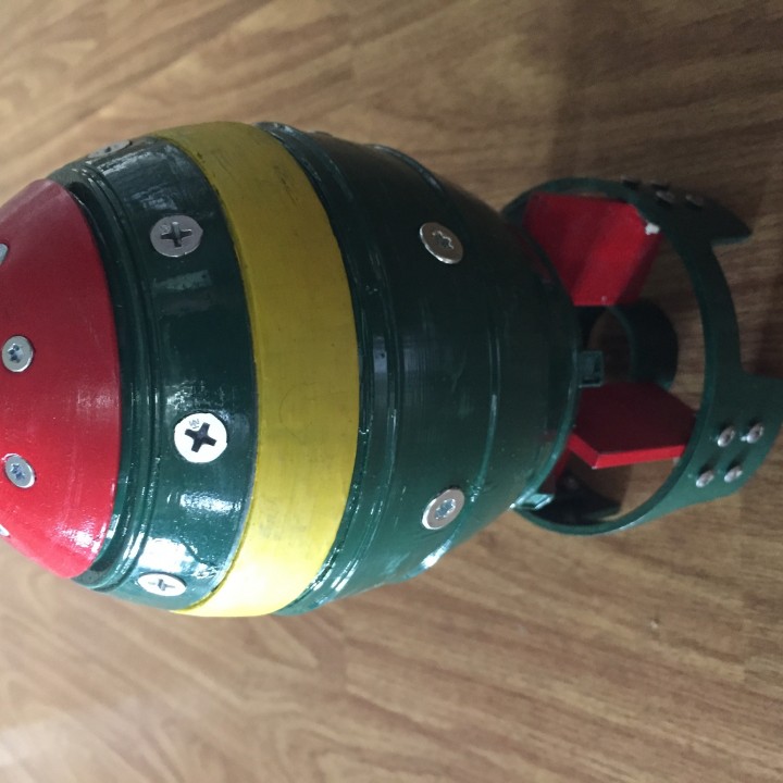 3D Print of Fallout 4 - Mini Nuke by Ruben74