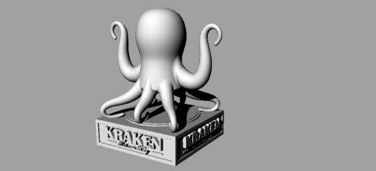 3D Printable KARKEN by 胡桃夹