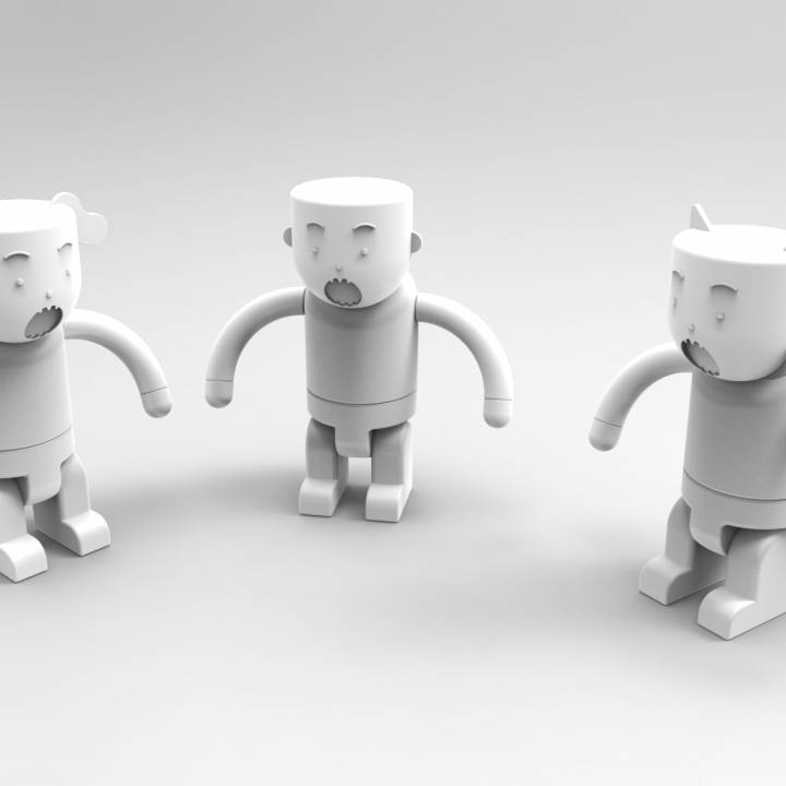 3D Printable Changgo by 罗鹏