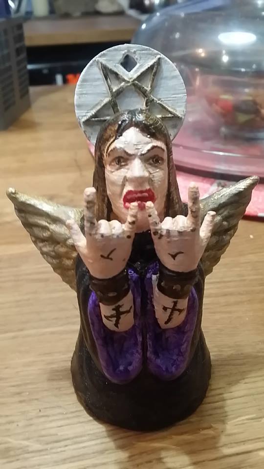 3D Printable Metal Angel! by Ricardo Salomao